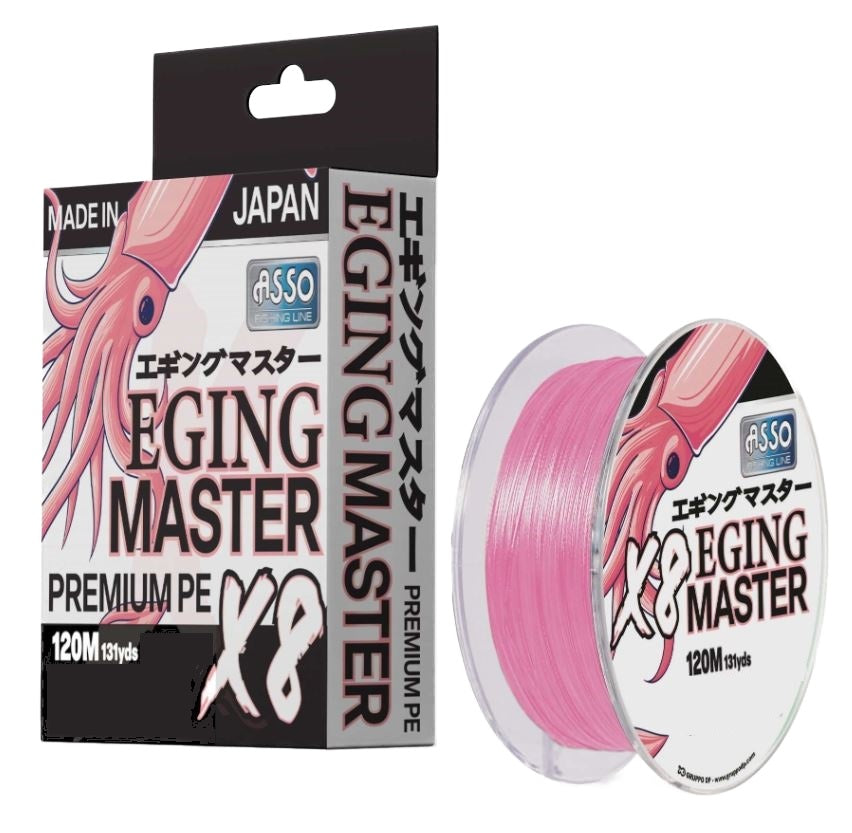 ASSO Eging Master PE Braid 120m PE#1.2 25lb